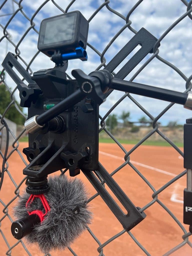 Universal Fence Mount | GoPro Fence Mount | Mevo and Smartphone ...