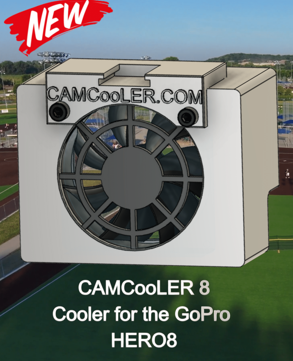 CAMCooLER 8 - a GoPro Cooler for HERO8 - camcooler.com