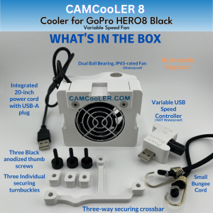 CAMCooLER 8 - a GoPro Cooler for HERO8 - CAMCooLER®