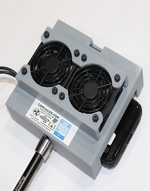 camcooler.com - GoPro Fence Mount and Camera Cooling Systems!
