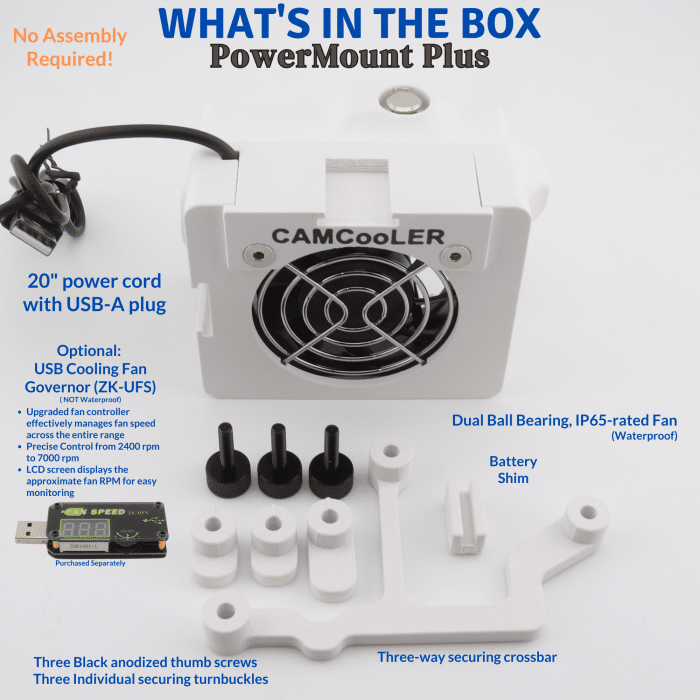 CAMCooLER 9Thirteen - Cooler for GoPro HERO9, HERO10, HERO11, HERO12 ...