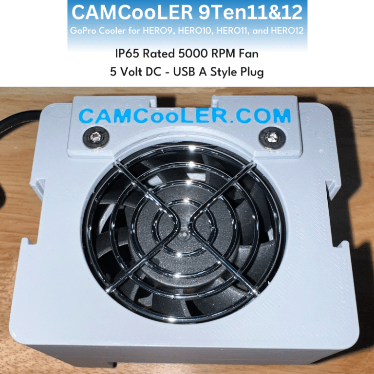 CAMCooLER 9Thirteen - Cooler for GoPro HERO9, HERO10, HERO11, HERO12 ...