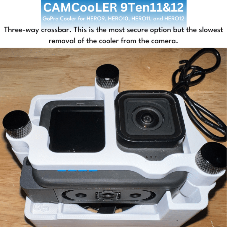 CAMCooLER 9Thirteen - Cooler for GoPro HERO9, HERO10, HERO11, HERO12 ...