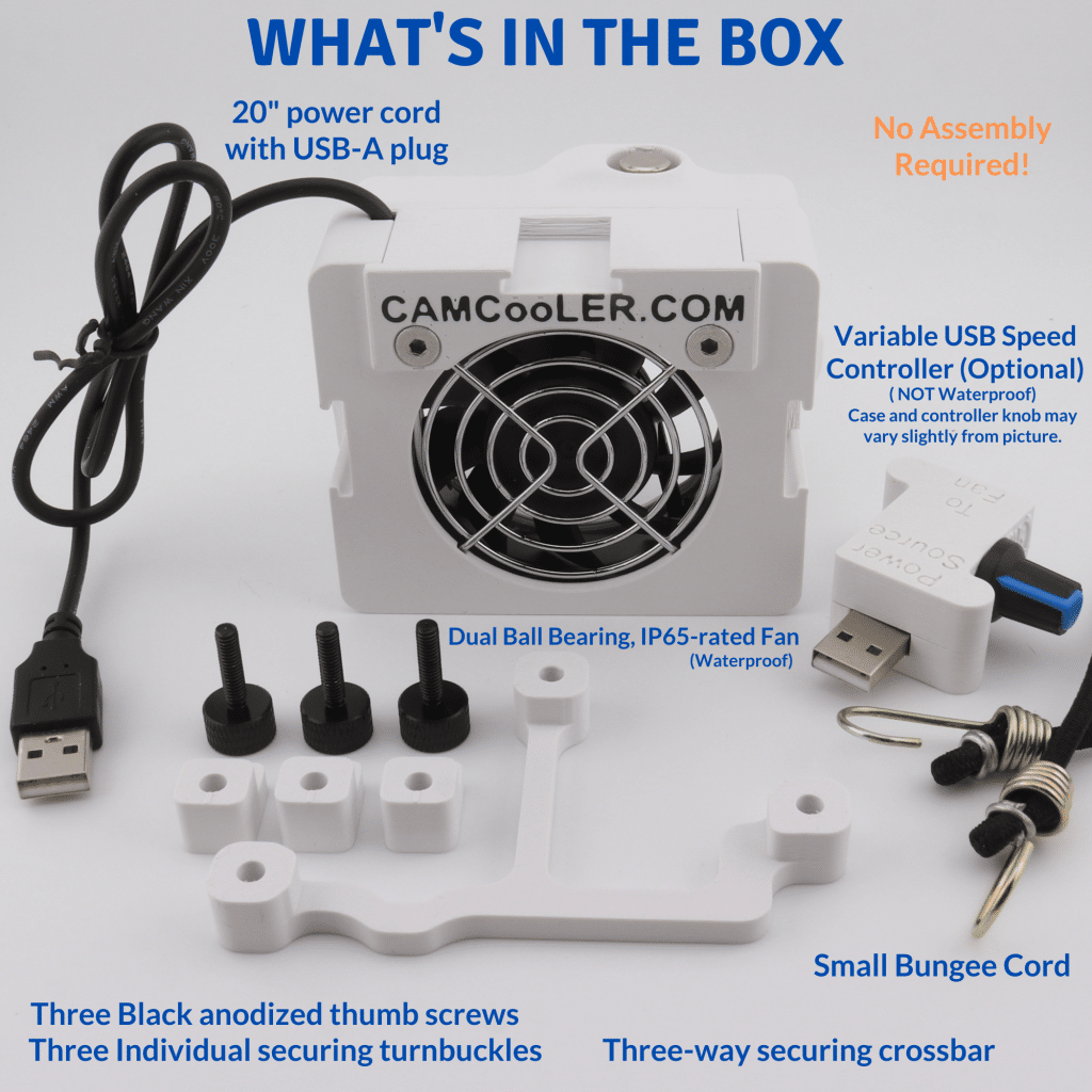 CAMCooLER 9Ten11&12 - a GoPro Cooler for HERO9, HERO10, HERO11, HERO12 ...