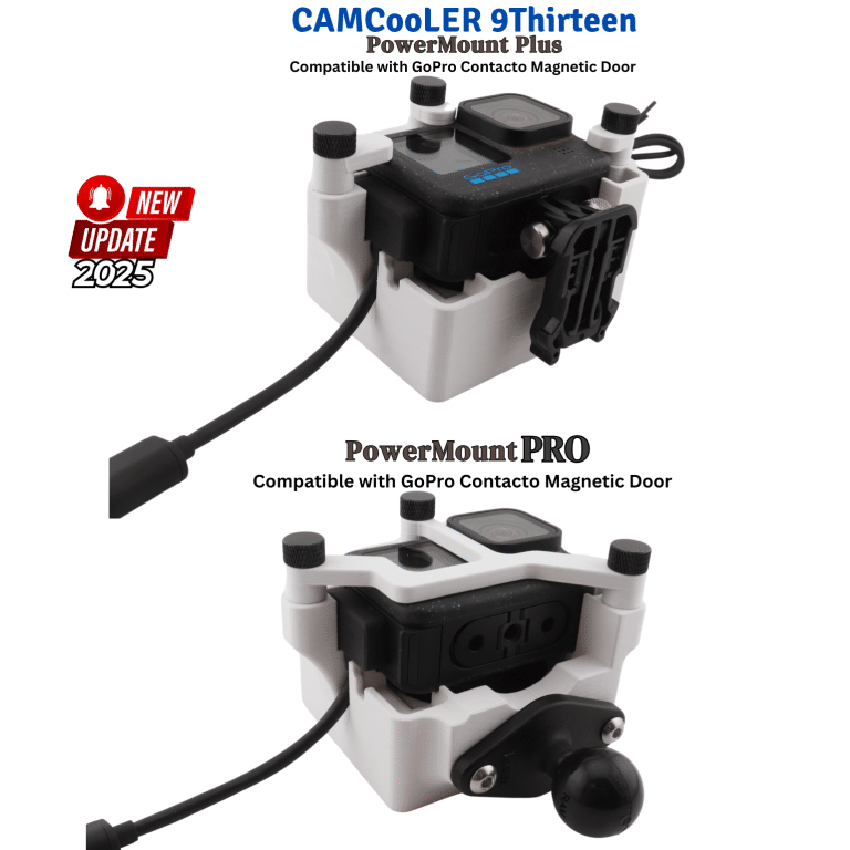 CAMCooLER 9Thirteen - Cooler for GoPro HERO9, HERO10, HERO11, HERO12 ...