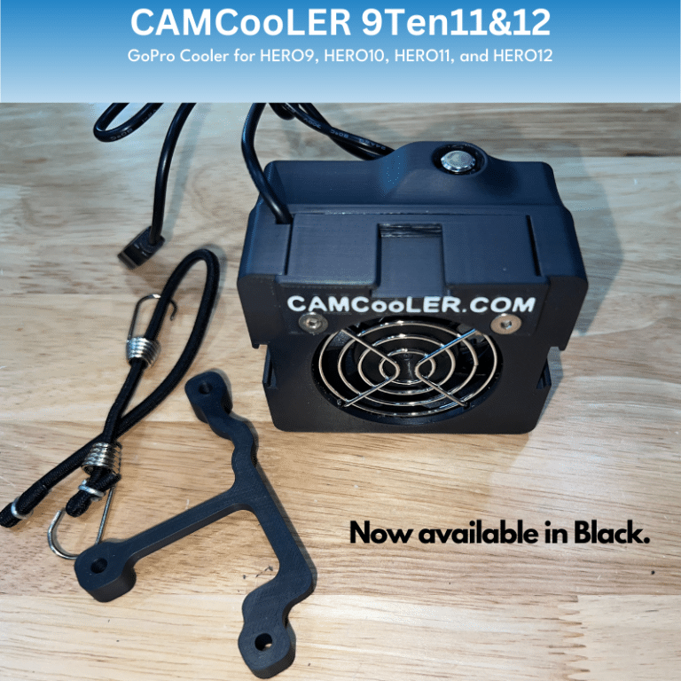 CAMCooLER 9Thirteen - Cooler for GoPro HERO9, HERO10, HERO11, HERO12 ...