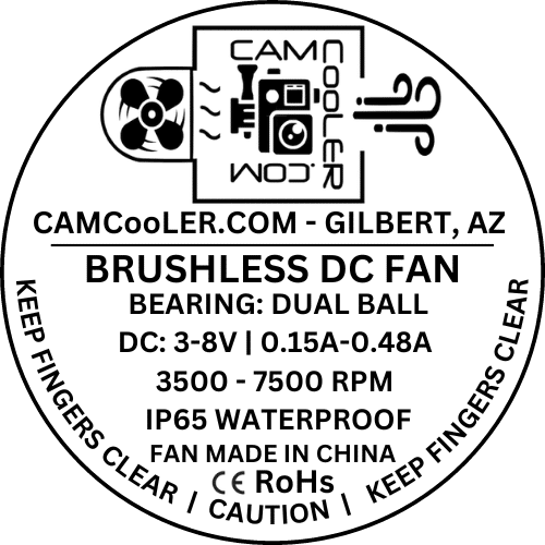 What Type of Fans are used and how Loud are they? - CAMCooLER®