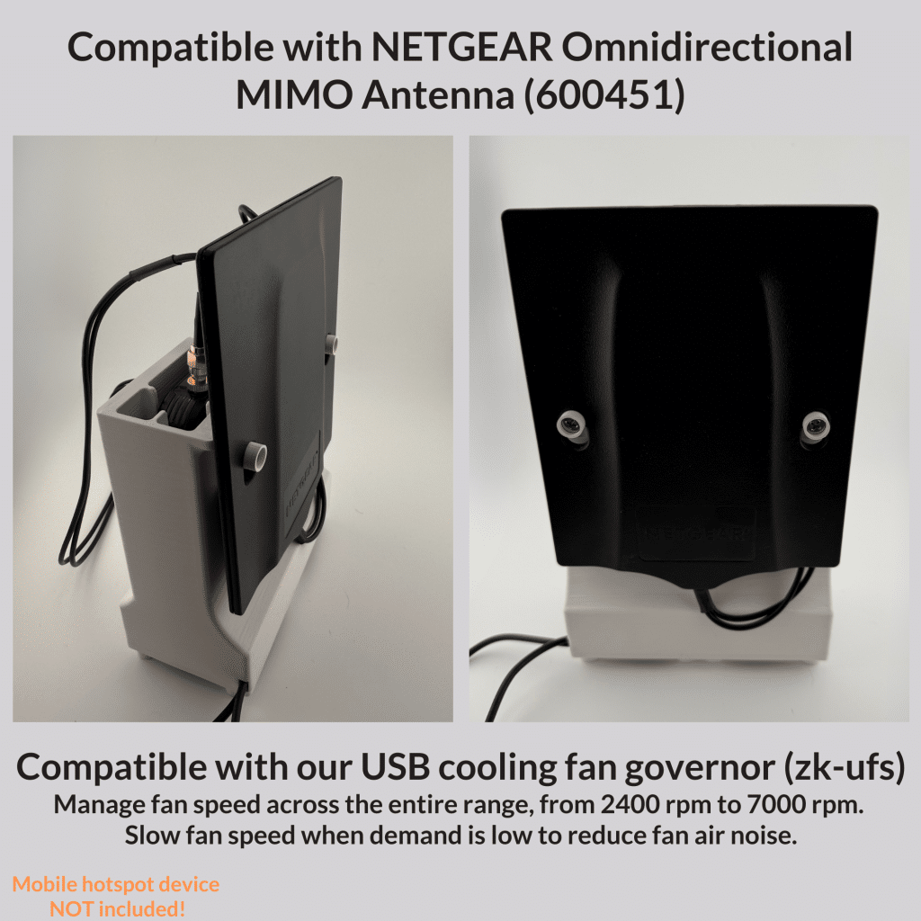 Hawk Msix ChillSpot – Cooling fans for Netgear Nighthawk M6Pro, M6, M5 ...