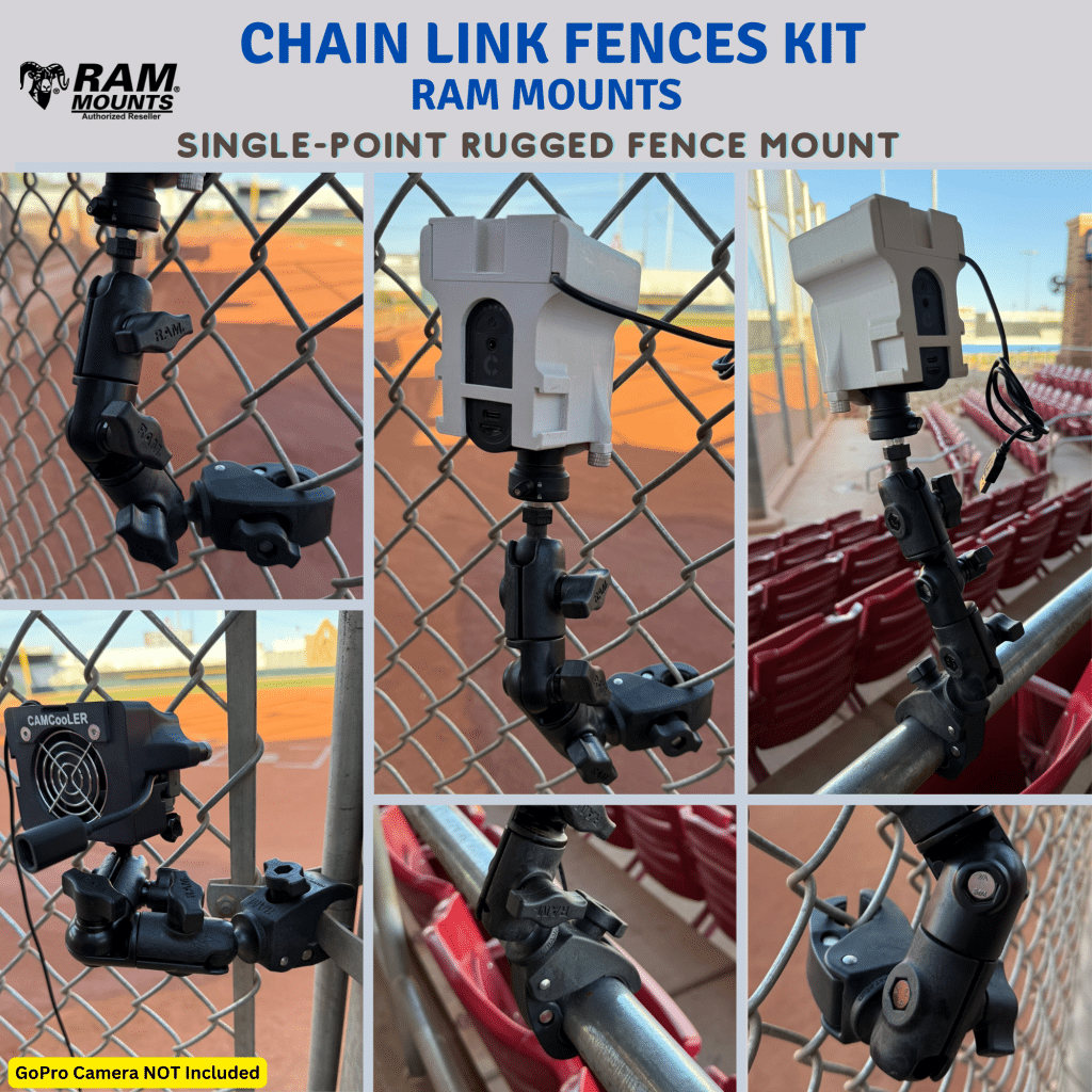 RAM Mounts for Chain Link Fences Kit - CAMCooLER®