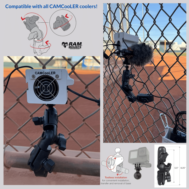 RAM Mounts for Chain Link Fences Kit - CAMCooLER®