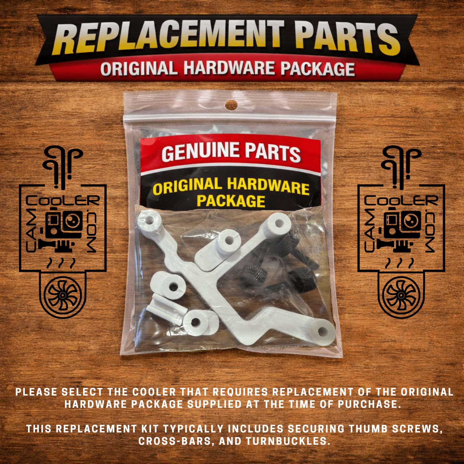Replacement Parts - Original Hardware Package - CAMCooLER®